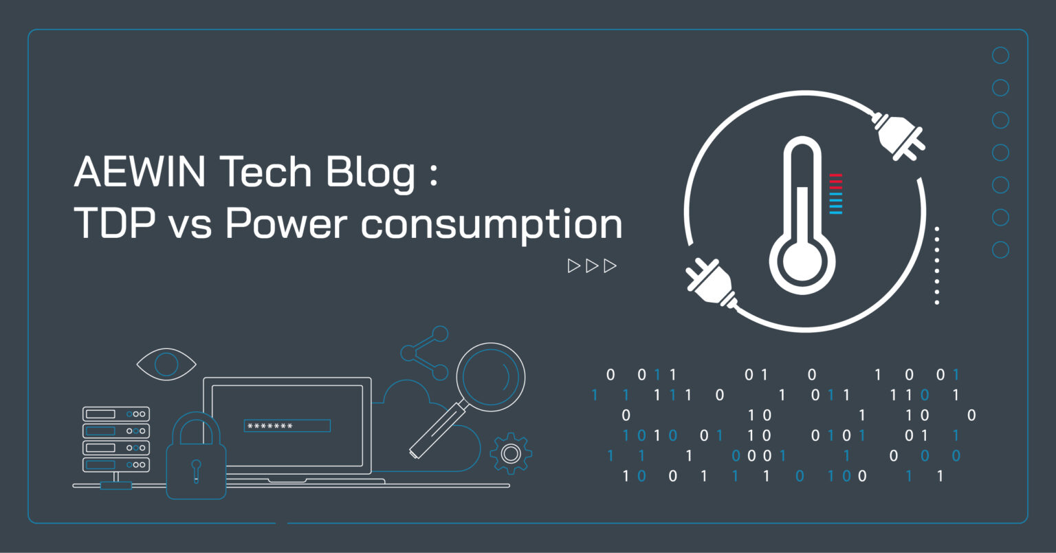 TDP vs Power consumption - AEWIN