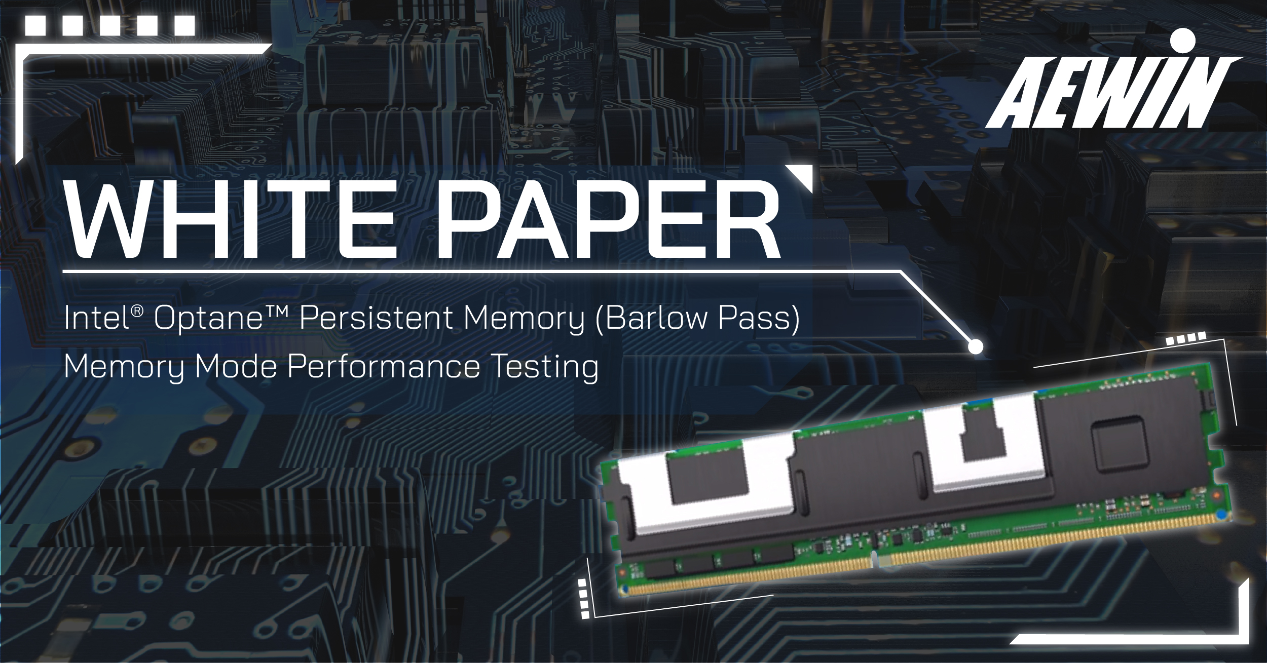 Intel Optane Persistent Memory (Barlow Pass) Memory Mode Performance ...