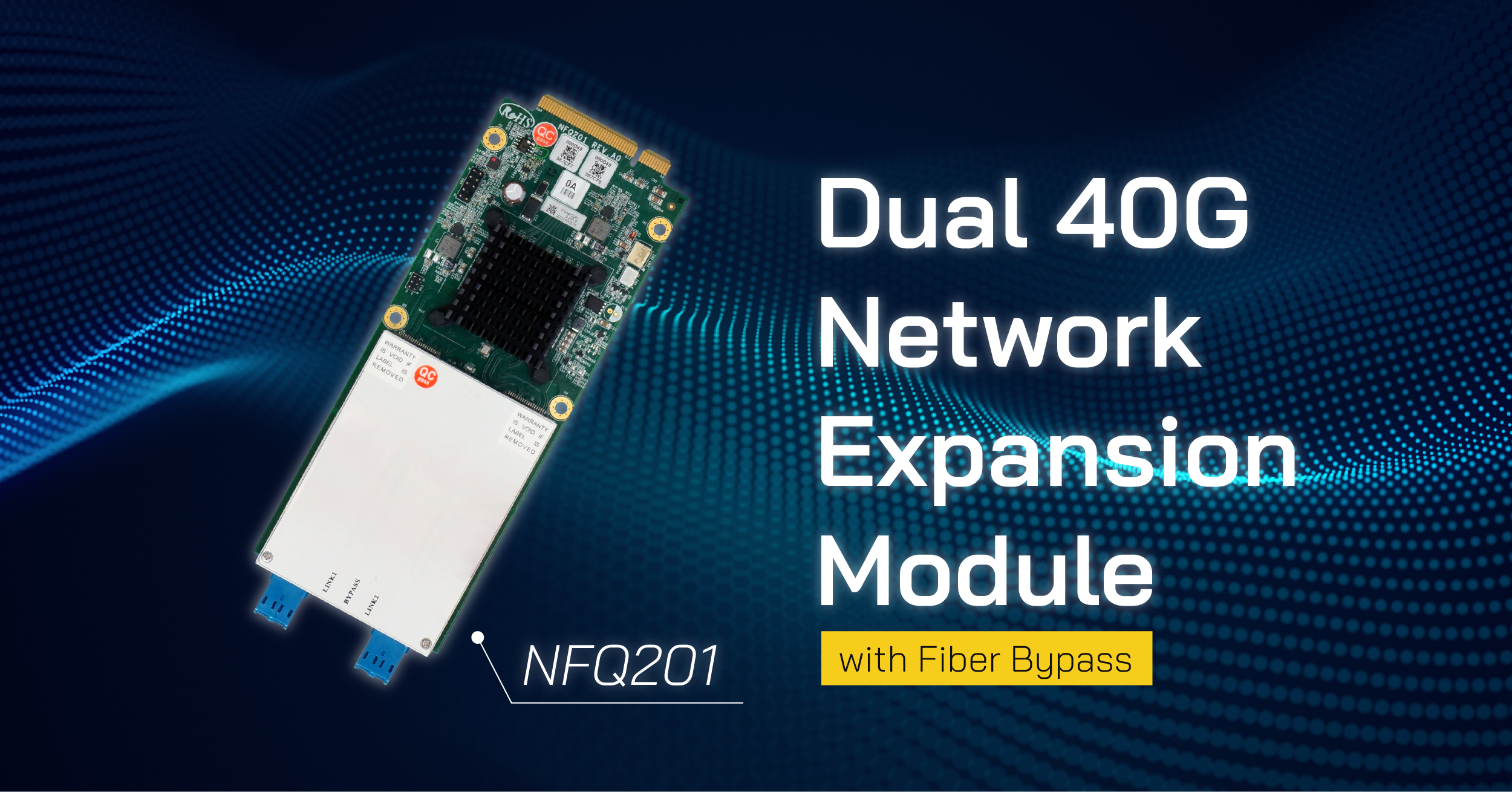 AEWIN Announces Dual 40G Network Expansion Module with Fiber Bypass - AEWIN