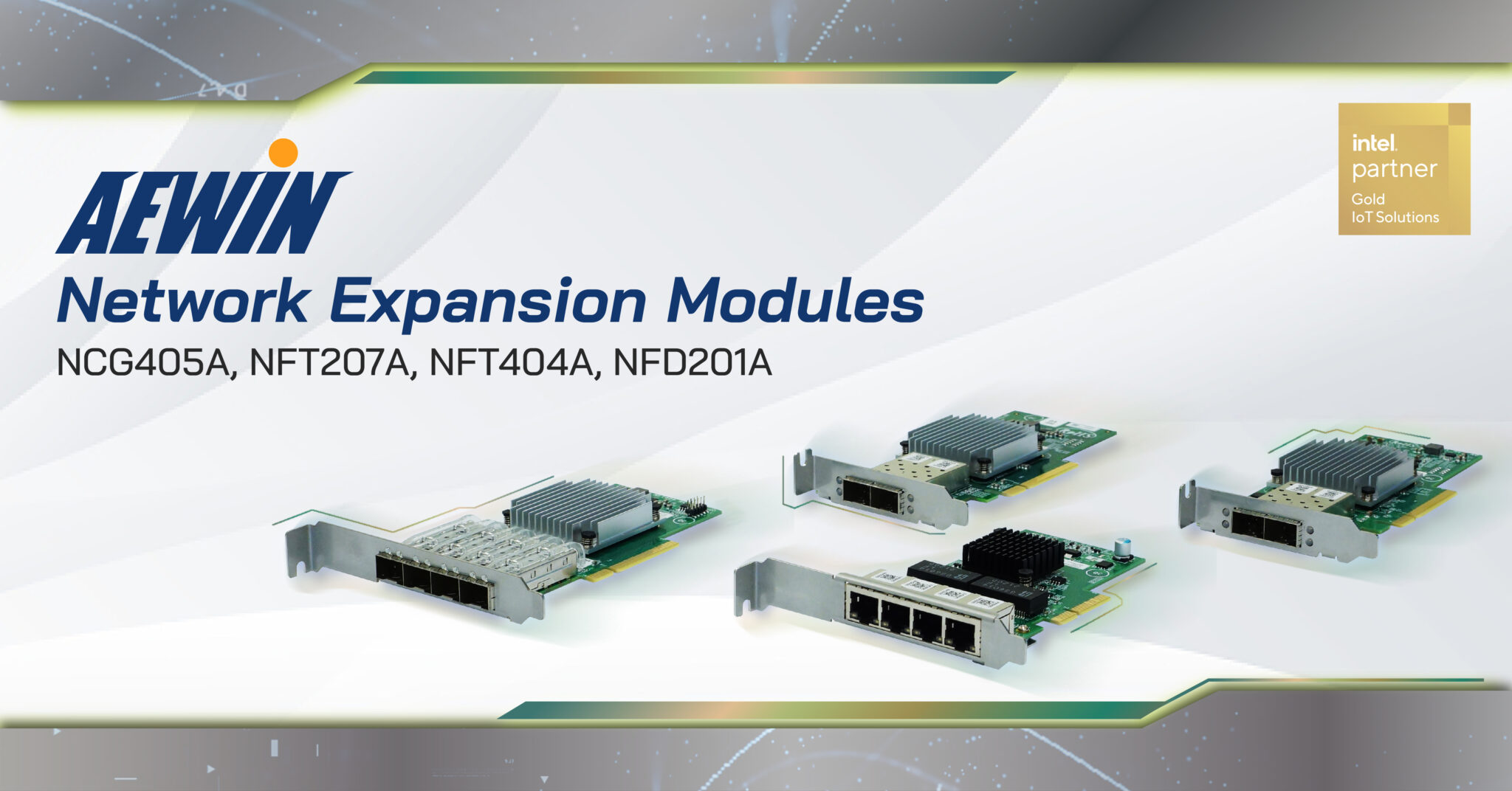 AEWIN Announces Network Expansion Modules- NCG405A, NFT207A, NFT404A ...