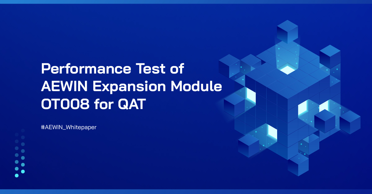 Performance test of OT008 for QAT - AEWIN