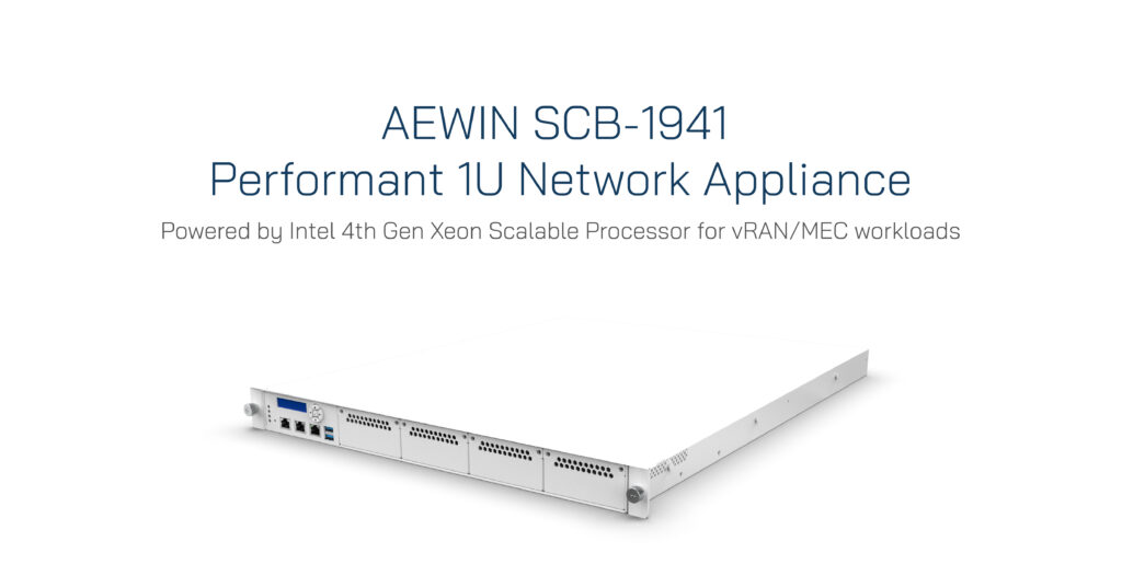 SCB-1941 Performant 1U Network Appliance Powered by Intel 4th Gen Xeon ...