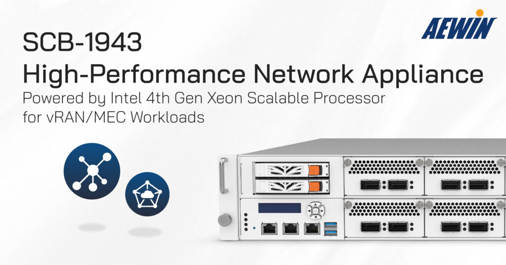 SCB-1943 High-Performance Network Appliance powered by Intel 4th Gen ...