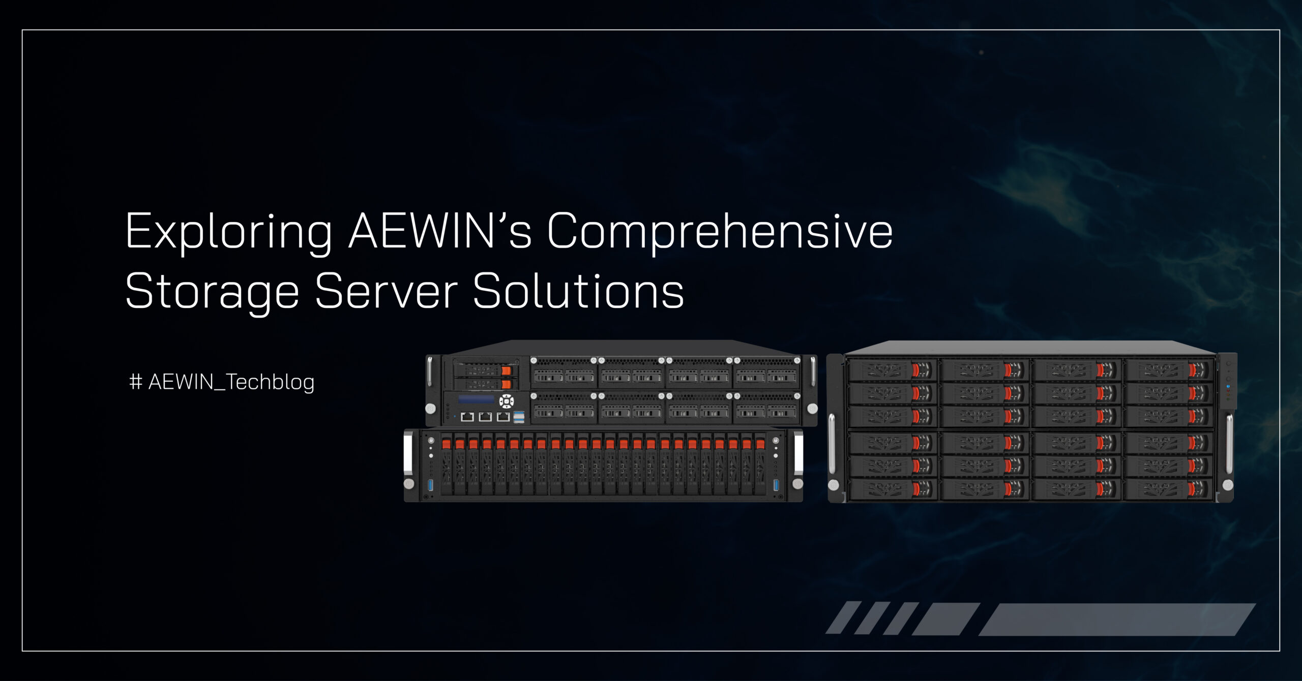 Exploring AEWIN’s Comprehensive Storage Server Solutions - AEWIN