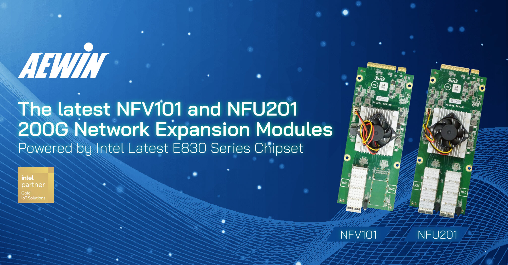AEWIN Announces the latest NFV101 and NFU201: 200G Network Expansion ...