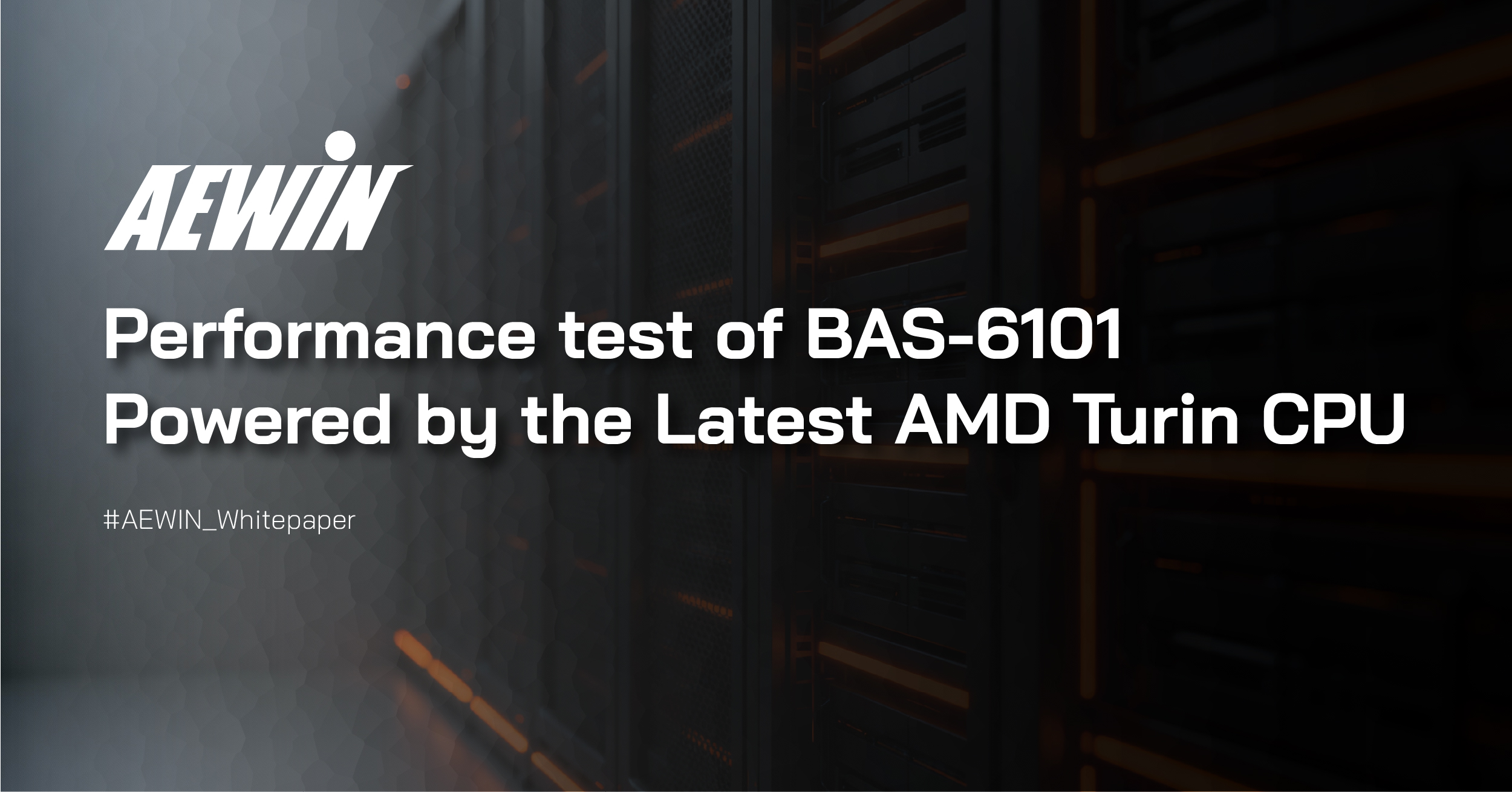 Performance test of BAS-6101 Powered by the Latest AMD Turin CPU - AEWIN